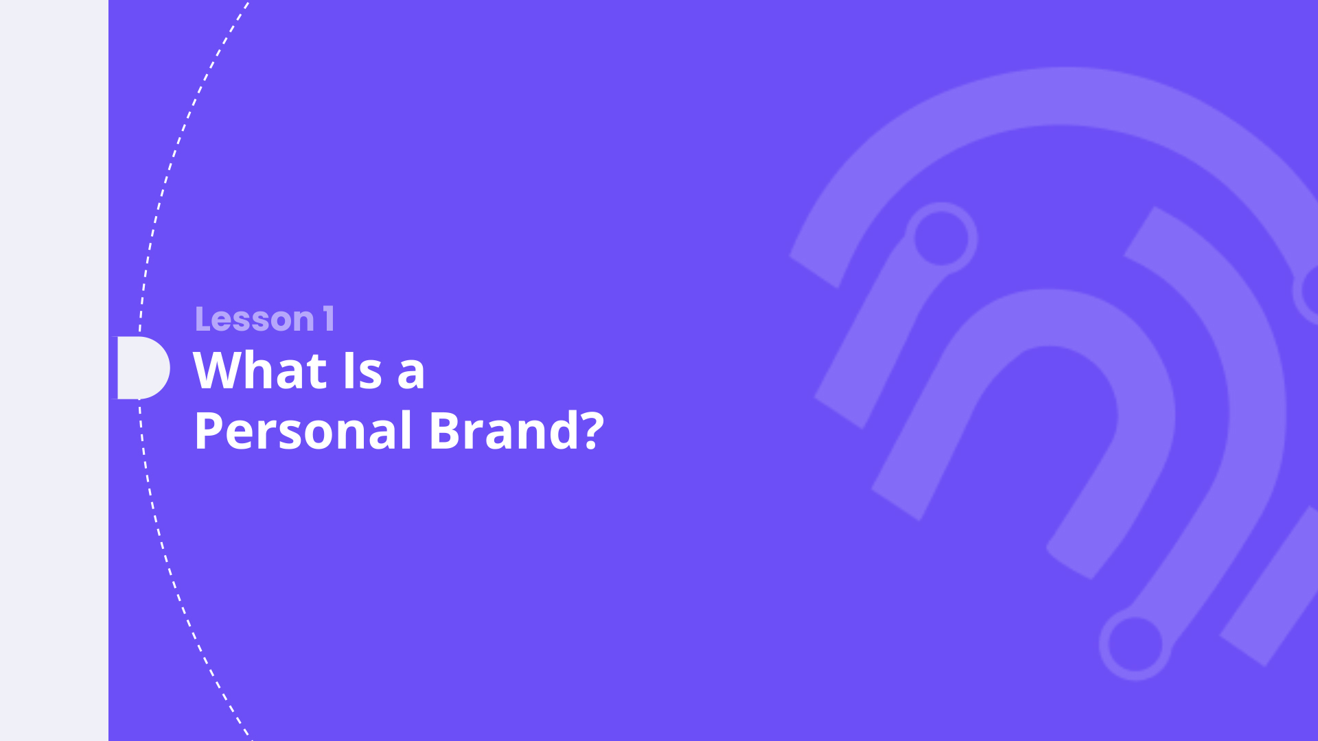What is a Personal Brand-Chapter 1 Lesson 1 | Lesson Plan