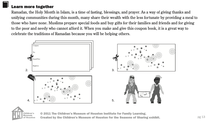 Good Deeds Coupon Book: Ramadan | Lesson Plan