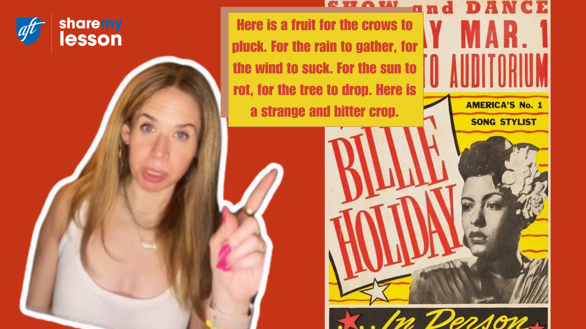 The Song That Shocked America: Billie Holiday and ‘Strange Fruit ...