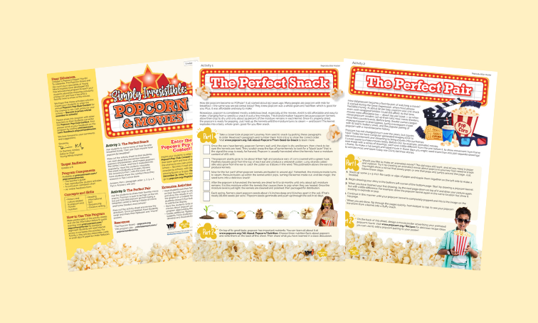 Popcorn & Movies! A Poppin' Adventure in History, Science, and ...