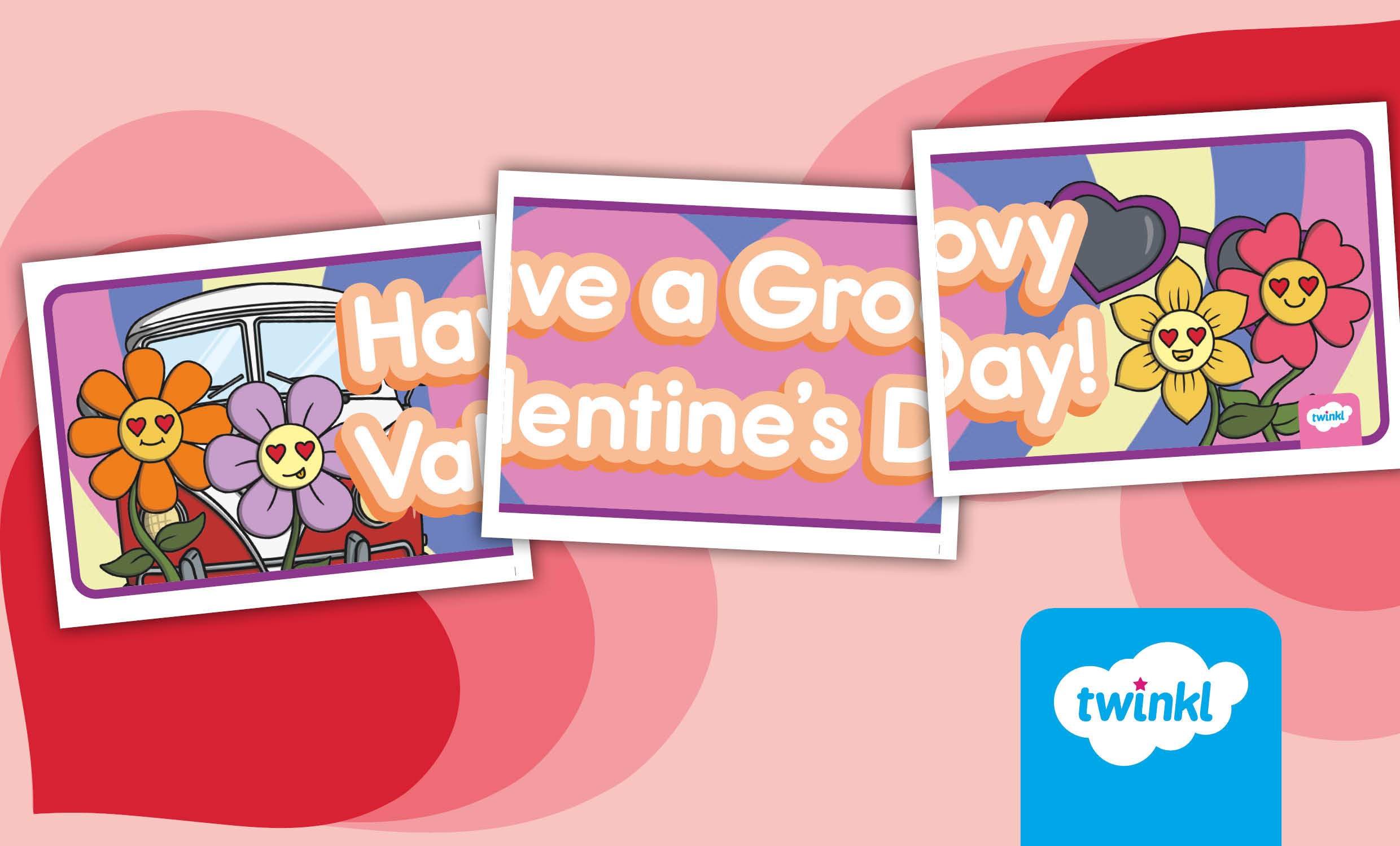 Have a Groovy Valentine's Day! Bulletin Board Banner | Lesson Plan
