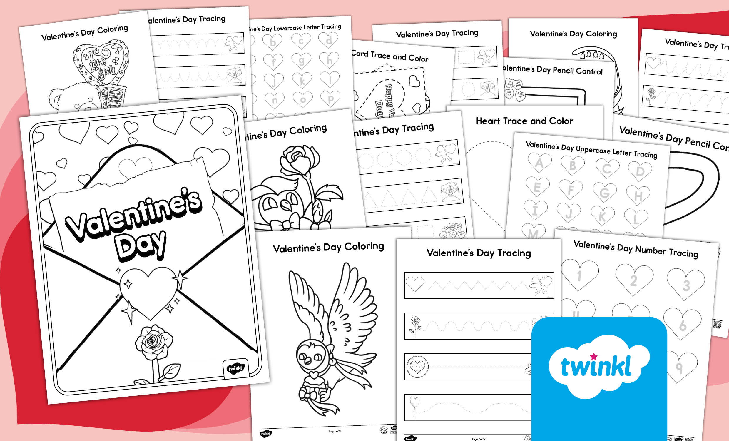 Valentine's Day Toddler Busy Book | Lesson Plan