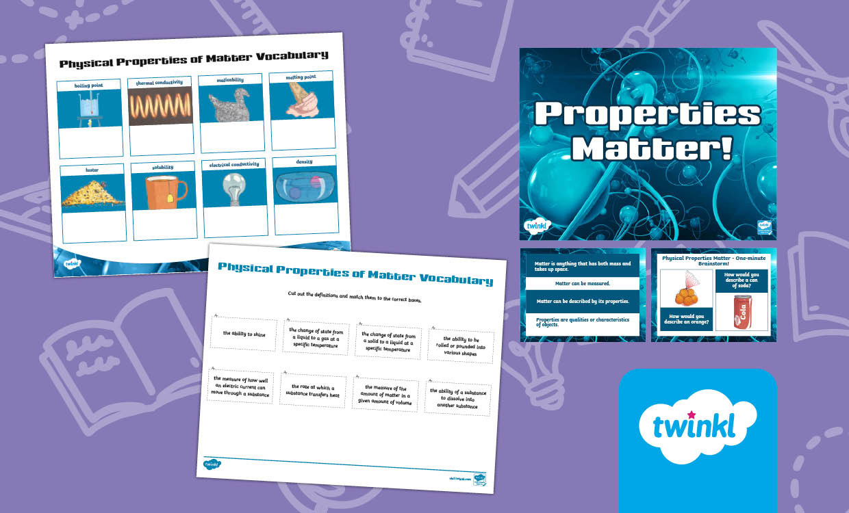 Properties of Matter – Science Lesson for 3rd-5th Grade | Lesson Plan