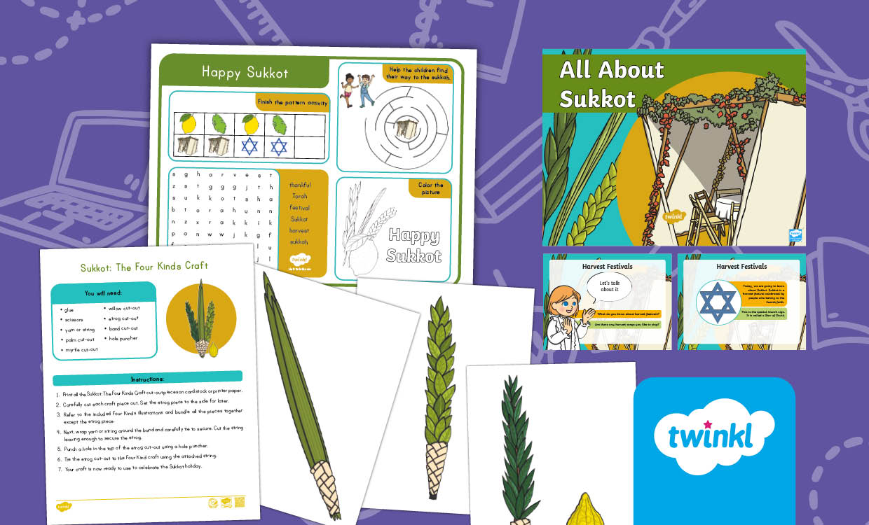 Sukkot Lesson for K-2nd Grade | Lesson Plan