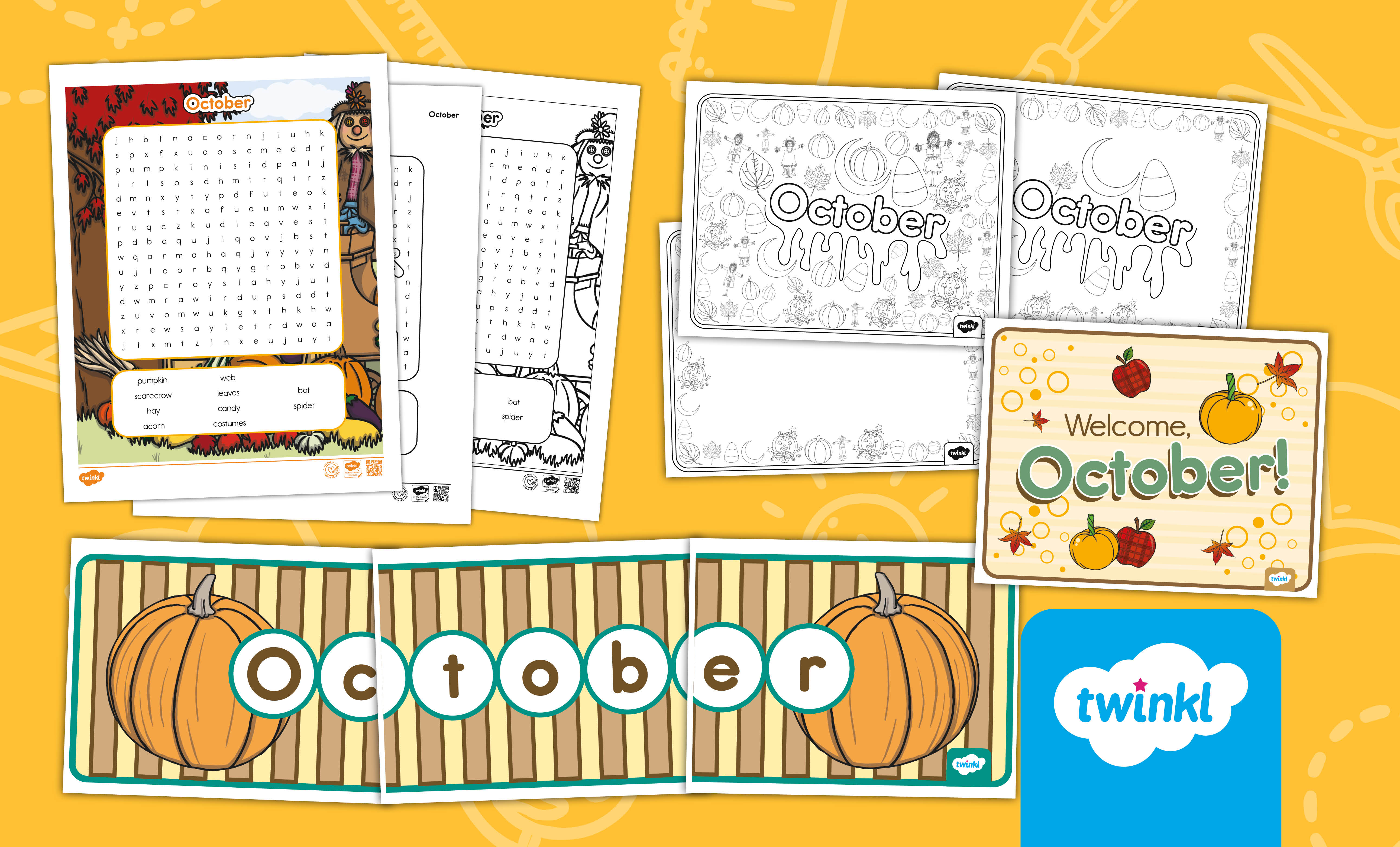 October Kick Starter Bundle | Lesson Plan