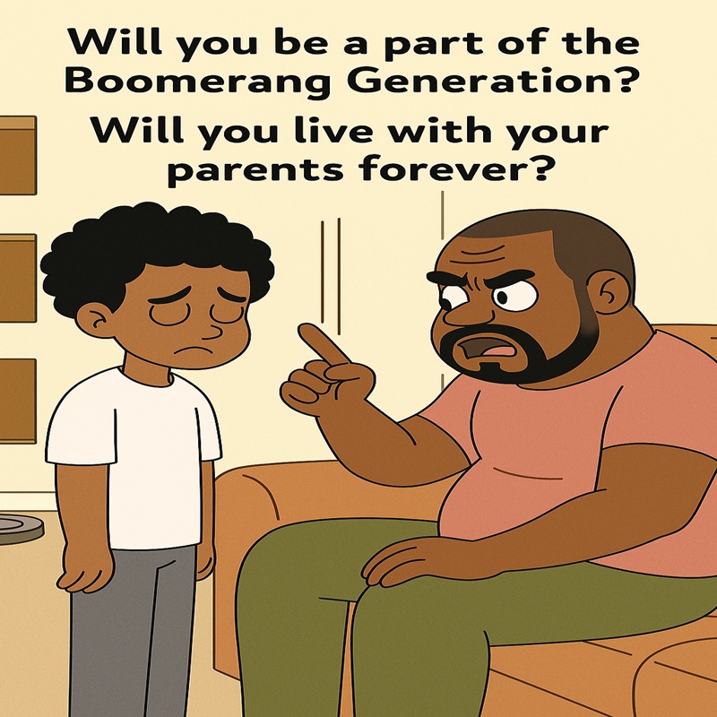 Will you live with your parents forever? Will you be a part of the ...