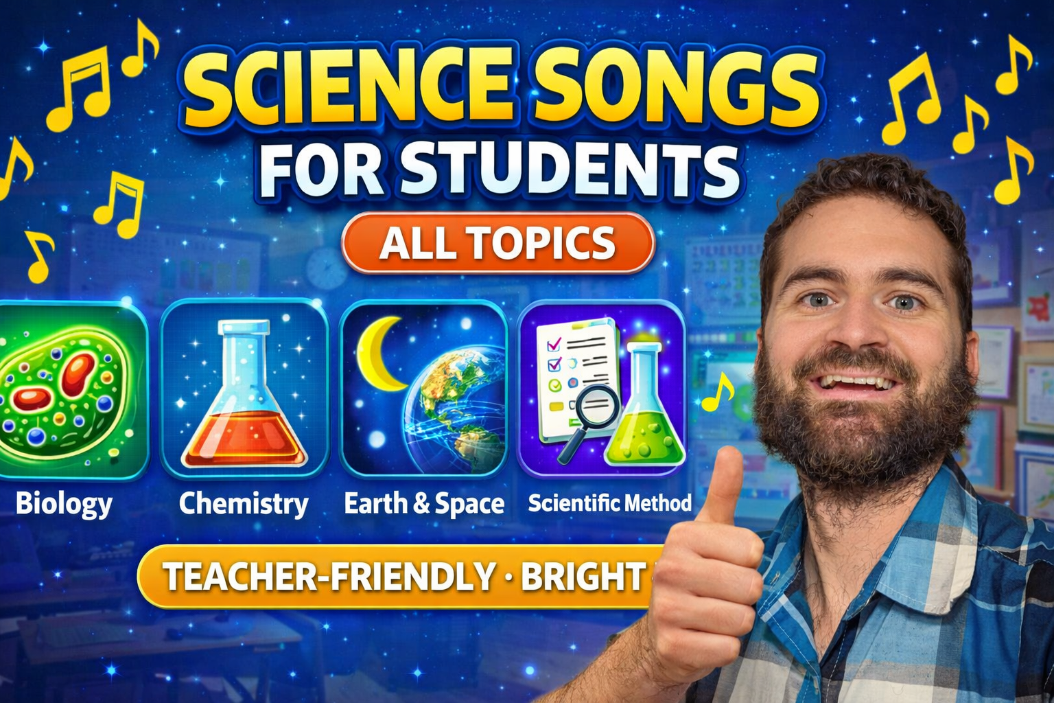 SCIENCE SONGS: Earth & Space Science | Lesson Plan
